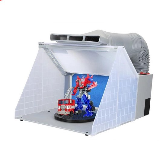 Airbrush - Airbrush spuitcabine - Draagbaar - Airbrush verfspuitcabine ...