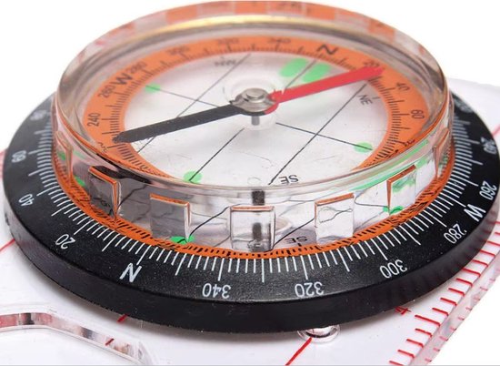 Map Kompas I Kaart kompas I Kaartschaalkompas I Peil Kompas I Met Liniaal I Inlcusief Touw | bol