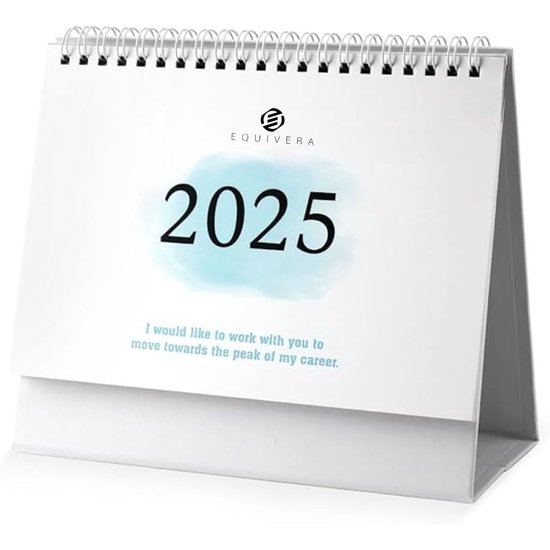 Equivera Bureaukalender 2025 - Bureaukalender 2025 - Weekkalender 2025 ...