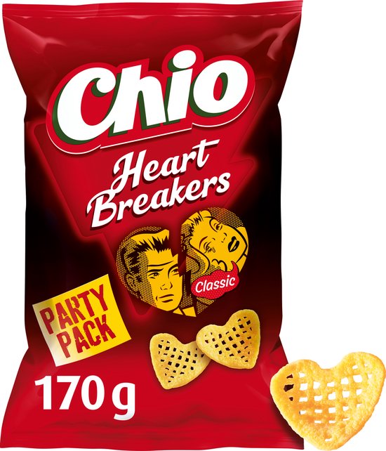 Chio Heartbreakers Classic Party Pack - 6 x 170 gram | bol
