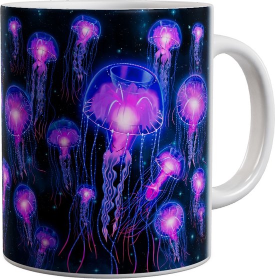 Astronaut Space Jellyfish - Mok 440ml 440 | bol