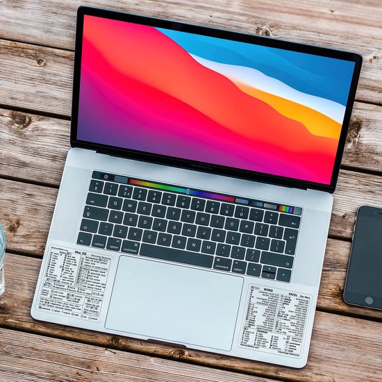 SYNERLOGIC Mac OS (M/Intel) + Word/Excel (voor Mac) Quick Reference Keyboard Shortcut... | bol