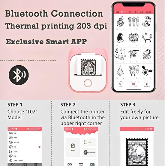 Sticker Printer - Mini Printer - Sticker Printer - labelprinter ...