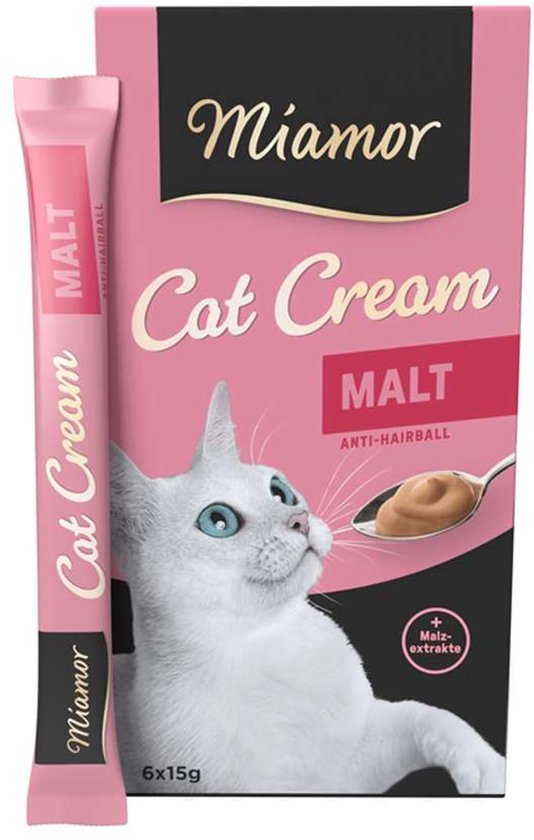 Miamor - Cream Snack 6x15g (11er Pack) - Malt-Cream | bol