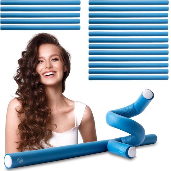 Heatless Curls - Haar Kruller - Haarkruller - Krullen zonder Warmte ...