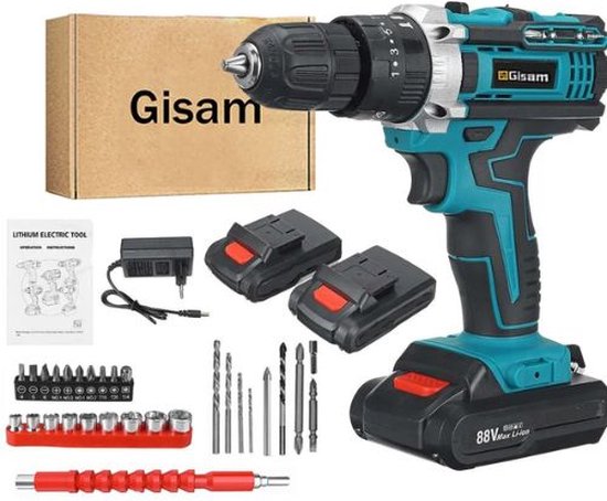 Boormachine - Accu Boormachine - Schroefmachine - Elektrische ...