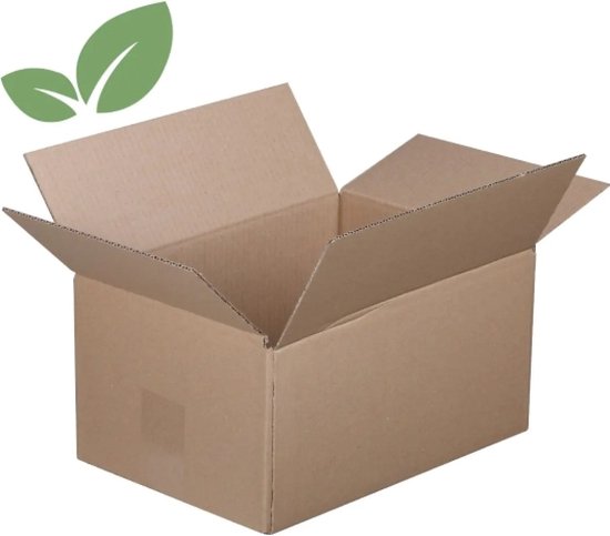 Verzenddozen- 305 x 220 x 150mm - 25 stuks - FSC Gerecycled | bol