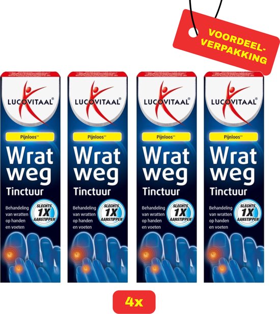 4x - Lucovitaal Wrat Weg 2 ml - Voordeelverpakking! | bol