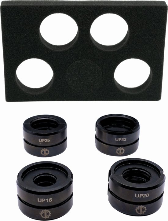 ToolLine Persbekken UP - 4-delige UP-Set voor Uponor meerlagenbuizen ...