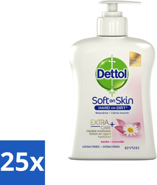 Dettol - Handzeep - Antibacterieel - Hydraterend - Kamille - 250 ml - Bulkverpakking -... | bol