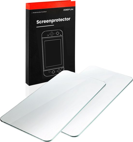 2BEFUN Screenprotector geschikt voor Nintendo Switch - 2 Stuks - Gehard glas -... | bol