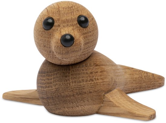 Spring Copenhagen Wooden Figure Animal Seal "Mini Seal" 30g H5W8xL9cm ...