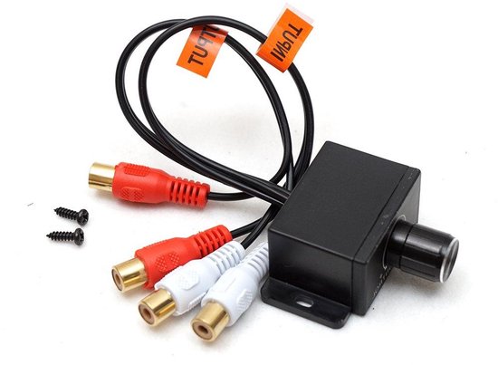 Universal Car Volume Control Knob Level Volume Adjuster Amplifier RCA ...