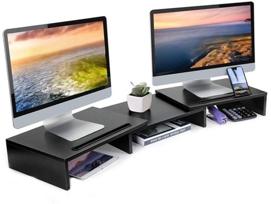 Ceruzo Monitor Standaard - Monitor Verhoger - Desk Organizer - 1 of 2 ...