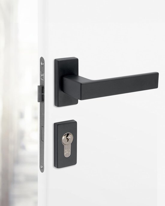 Stijlvolle Aluminium Deurklinkset voor Binnen- en Buitendeuren met ...