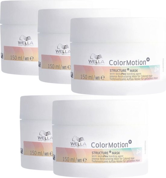 Wella Colormotion Mask - 5 Stuks - Voordeelverpakking | bol