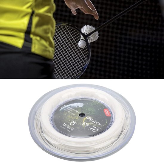 Badminton Racket String 0.7mm 200m - Hoge Sterkte - Heldere Kleur ...