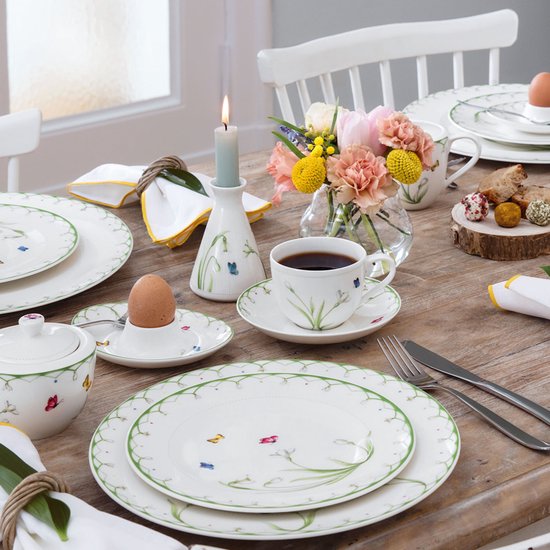 Teller-Set Colourful Spring Set van 8 | bol