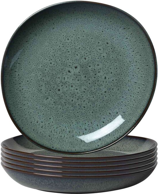 Schalen flach Lave ø 27 cm Set van 6 | bol