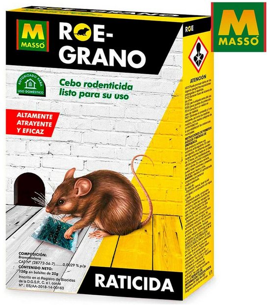 Rattengif – Korrels – Effectieve Bestrijding Voor Binnen en Buiten | bol