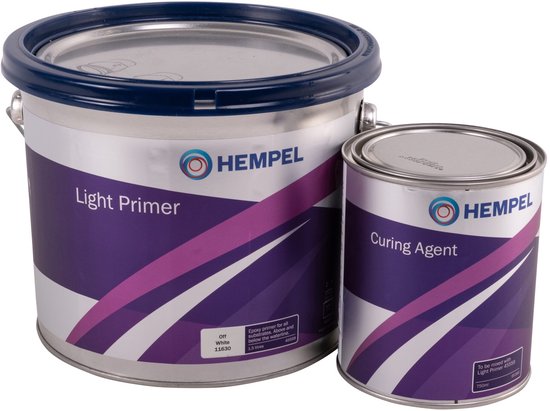 Hempel's Light Primer 45551 Off White 11630 A+B - Epoxyprimer - Osmoseprimer -... | bol