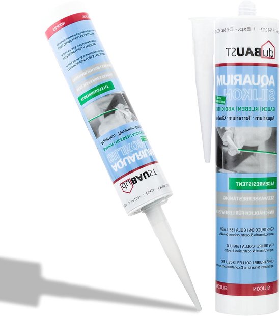 Aquarium Silicone Lijm - Ideaal voor Glascconstructies - 310ml ...