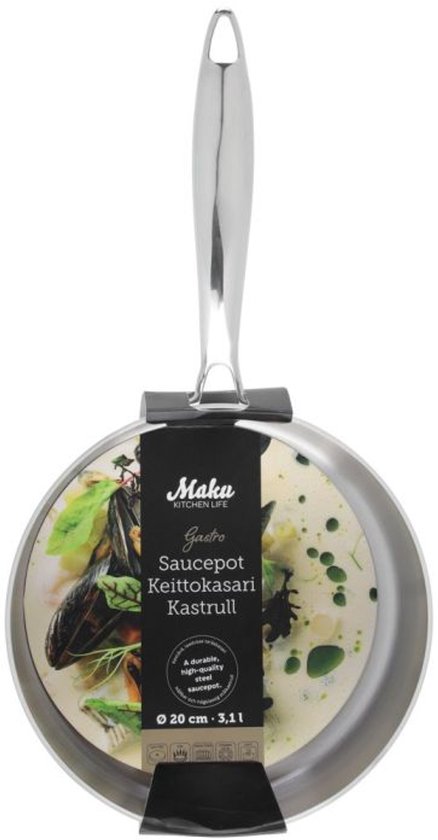 Maku Kitchen life Gastro Kookpan 3,1 L 20 cm | bol