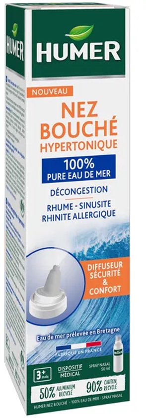Humer Hyperton. Spray Volw./kind Soft Vertuif.50ml | bol