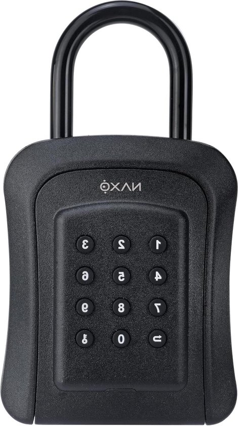 Sleutelkluis intelligent slot kast muur zwart - digitaal bluetooth code ...