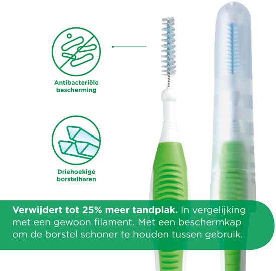 GUM Trav-ler Ragers 1.2mm Paars - 6 stuks | bol