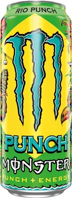 Monster Energy - Rio Punch - 12 x 0,5 Liter blik | bol