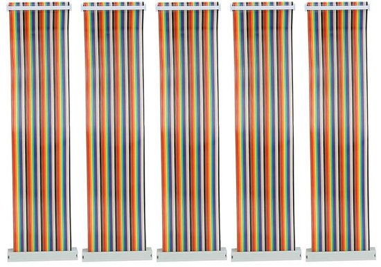 20cm GPIO Cable for Male to Female 40pin Wire for 3.5 inch Display | bol