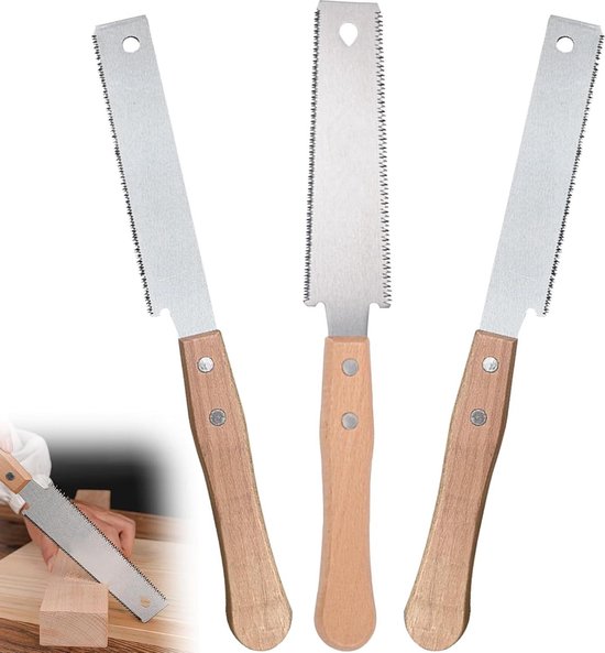 Japanse handzaag tweesnijdende lichte trekzaag SK-5 stalen houtzaag 11 ...