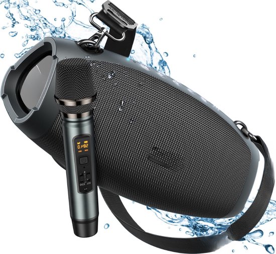 Bluetooth Luidspreker Groot Met Draadloze Microfoon 120 W Piek 70 W IPX6 Draagbare... | bol