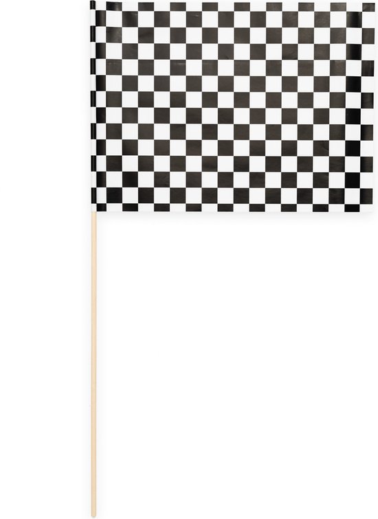 20 Papieren zwaai vlaggen 20 x 30 centimter Race / Formule 1 | bol