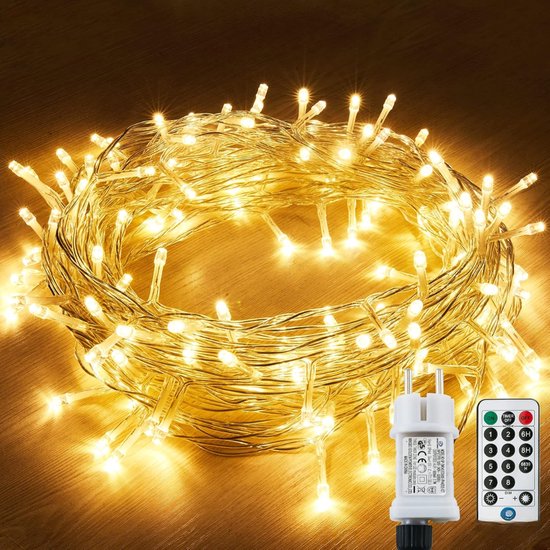 120x LED Sfeerverlichting met Stekker - Waterdicht voor Buiten & Binnen ...