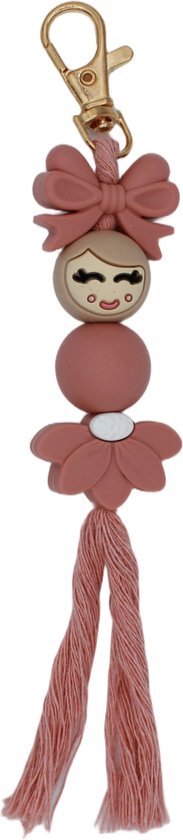Sleutelhanger Popje-van-Geluk Rosewood | bol