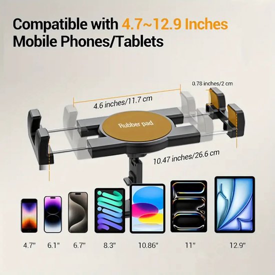 Nivard Telefoonhouder Vliegtuig - Reizen - Bureau - Tafel - Trein - Auto - Koken -... | bol