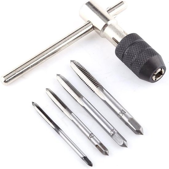 Ratchet Tap Holder Handvat Met Rechte Fluit Kranen M3/M4/M5/M6 ...