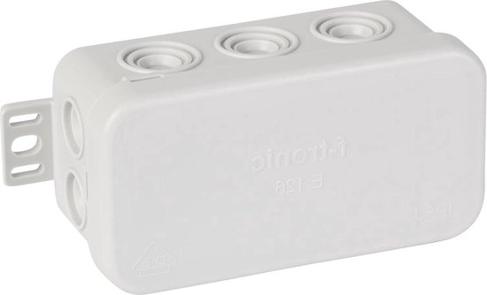 Aftakdoos voor vochtige ruimtes - IP54 - geschikt voor buitengebruik ...