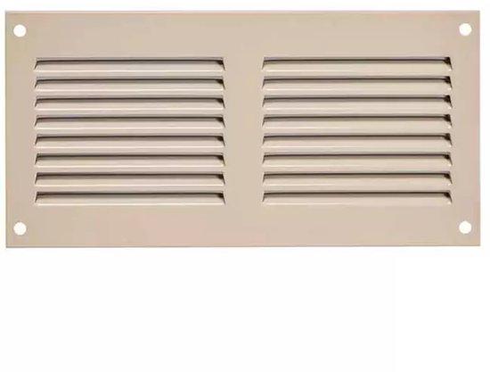 Europlast Metalen rooster 200x100mm beige - MR2010Y | bol