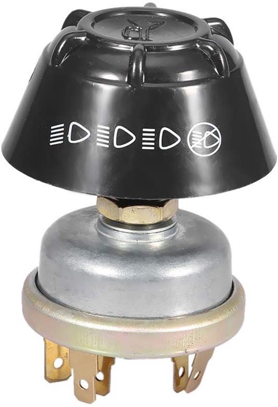 12V Waterdichte Drukknopschakelaar Licht-Claxon Metaal voor Massey ...