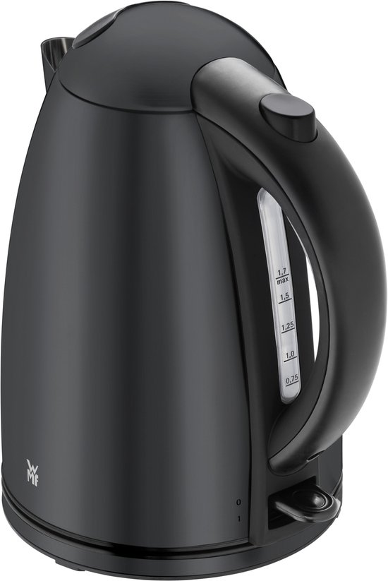 WMF Stelio 0413020072 - Waterkoker - 1,7L - 2400W - Deep Black - RVS ...
