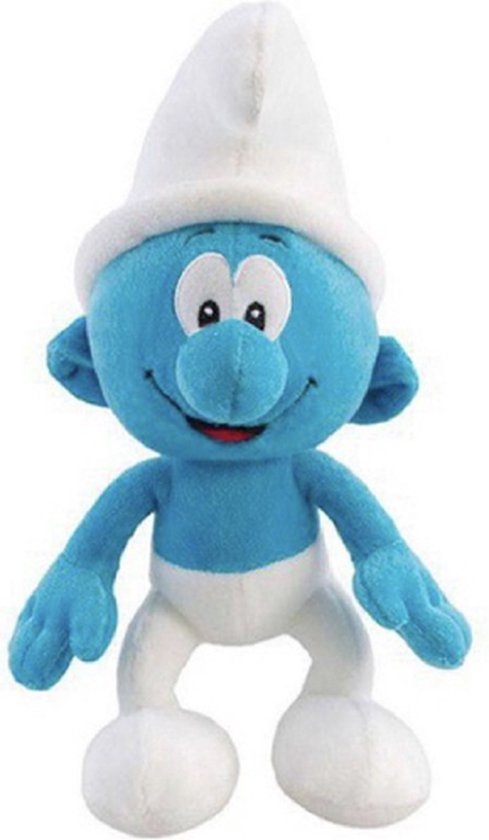 Vrolijke Smurf - De Smurfen Pluche Knuffel 27 cm {The Smurfs Plush Toy ...