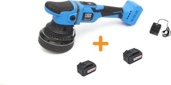 18 Volt Professionele DUAL ACTION Variabele Polijstmachine op Accu ...