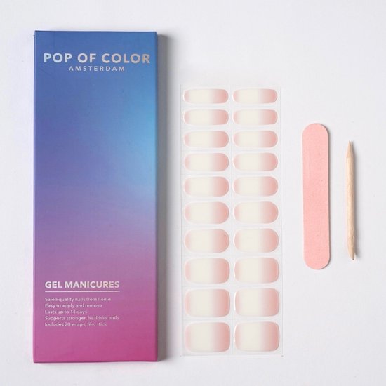 Pop of Color Amsterdam – Name: Baby Love – Color: French Manicure – Gel ...