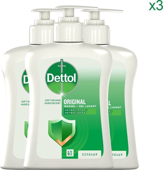 Dettol Handzeep Original - 3 x 250 ml | bol