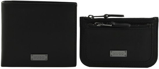 HUGO Kaarthouder Cadeauset Gift Set Card Wallet / Coin Case Black Zwart ...