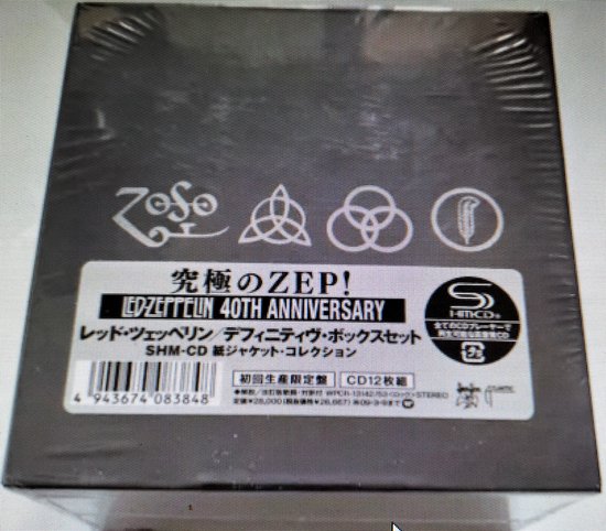 Led Zeppelin - 40th Anniversary - Definitive Collection Of Mini-LP ...