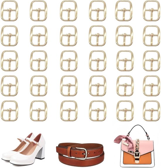 30 stuks metalen rolgespen voor tassen riemgespen - doe-het-zelf ...